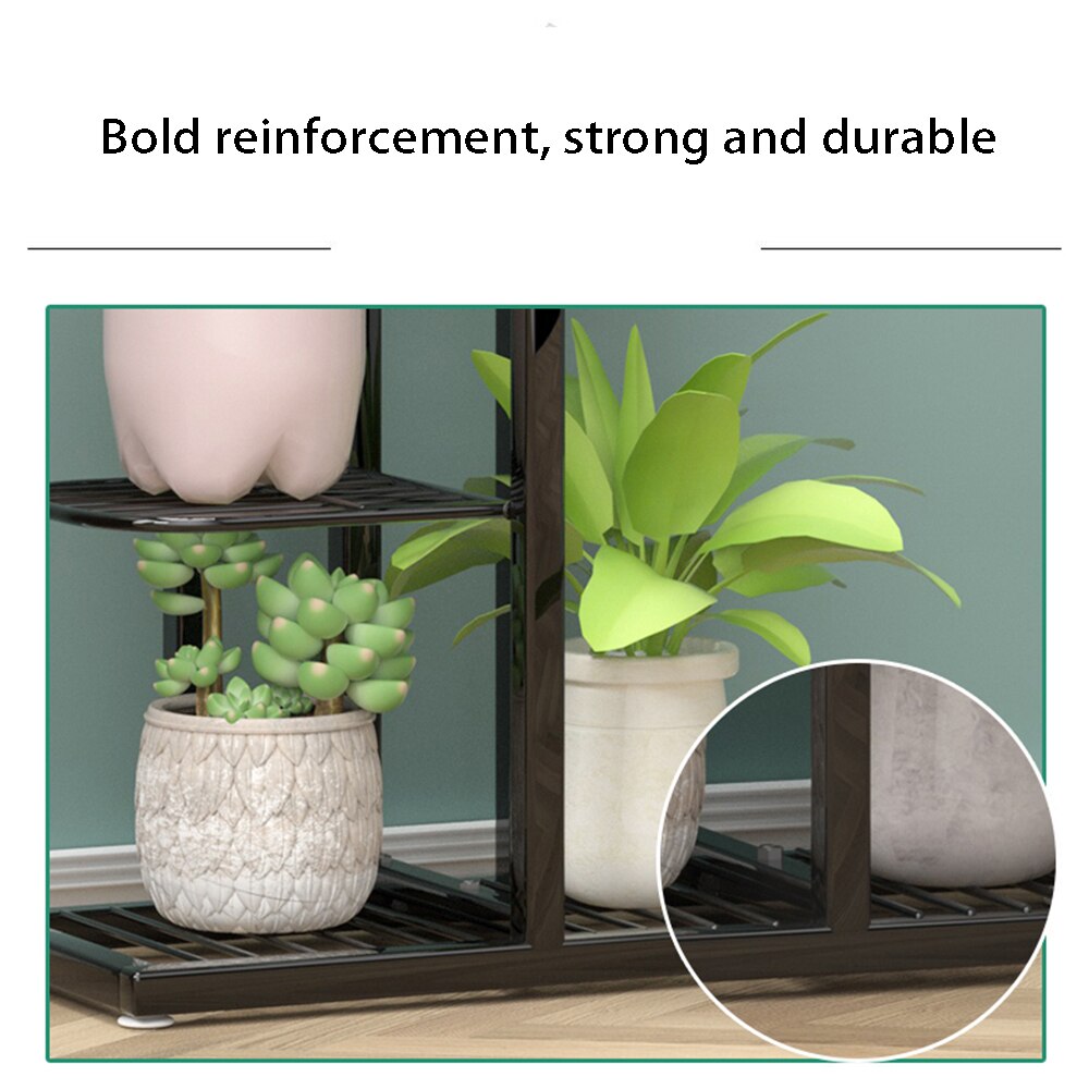 Multi-tiers Flower Plant Holder Stand Rack Light L... – Grandado