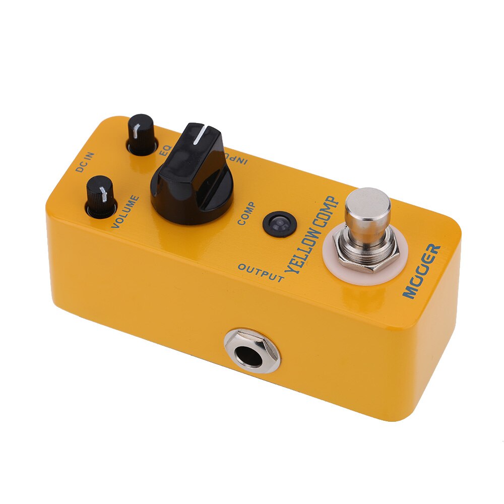 Mooer Yellow Comp Micro Mini Optical Compressor Ef... – Grandado