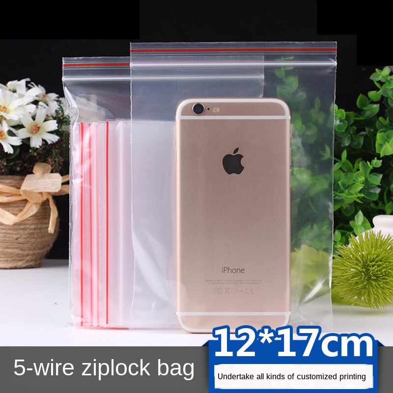 Ziplock Zak Doorzichtige Plastic Zak Plastic Verpa... – Vicedeal