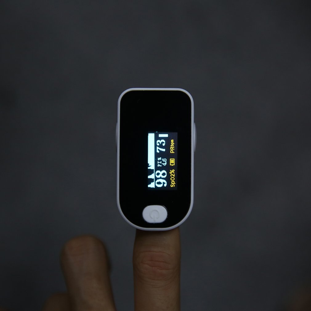 1Pcs OLED Screen Finger Clip Oximeter Pure Heart R... – Grandado