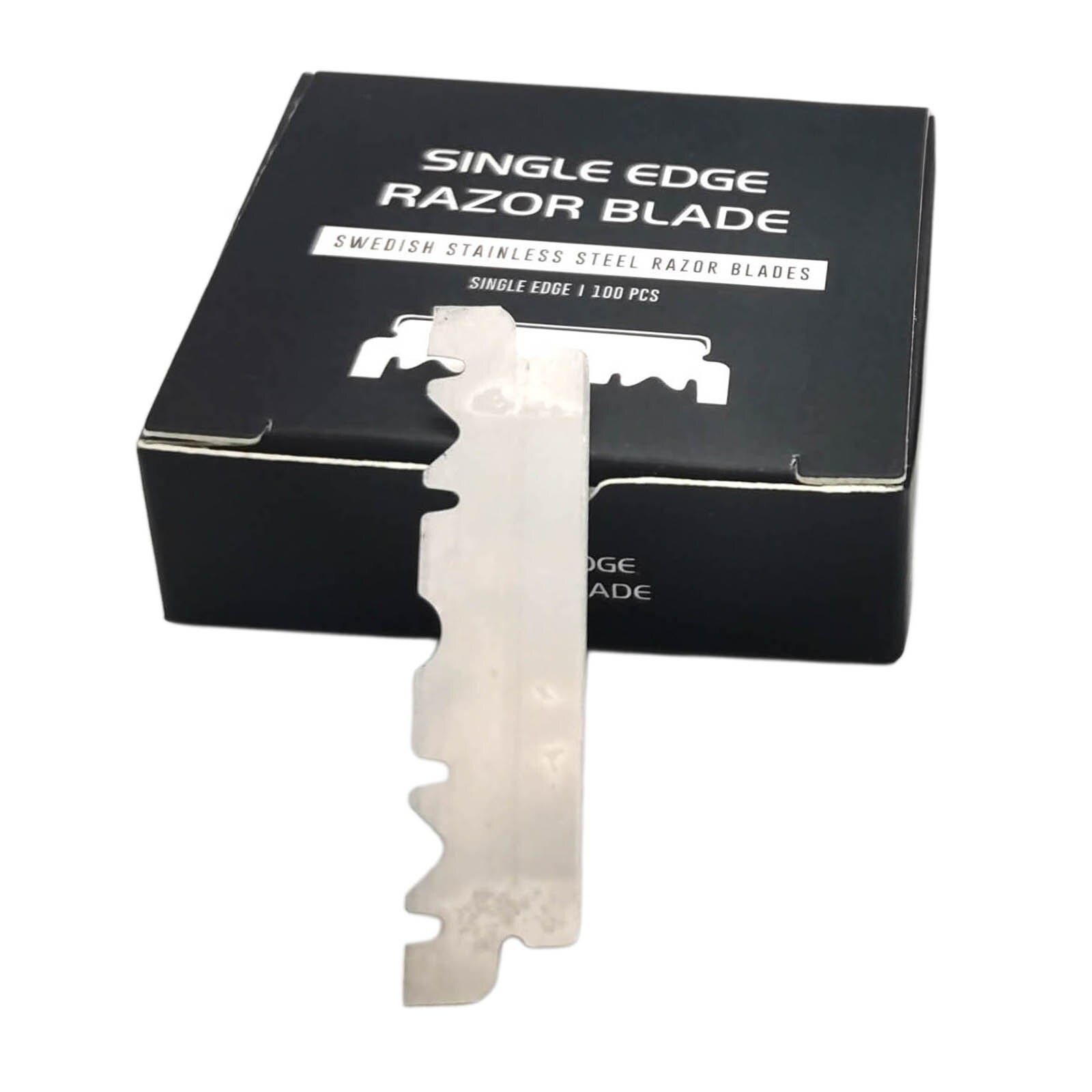 100Pcs Barber Single Edge Razor Blades, Stainless ... – Vicedeal