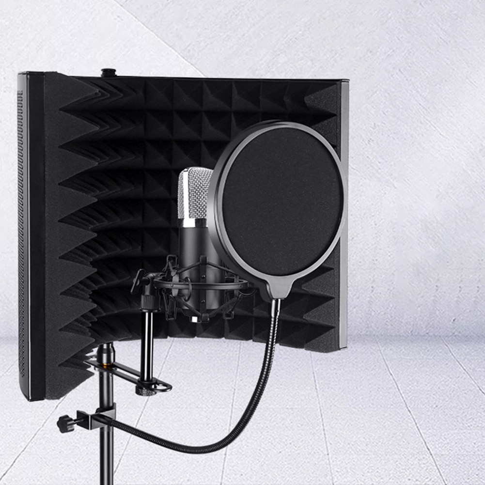 Foldable Windscreen Studio Recording Sound Absorbe... – Grandado