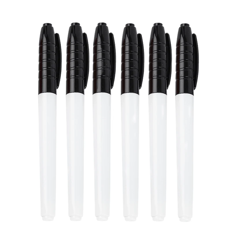 6pcs Color Erasable Whiteboard Pen Extremely Fine ... – Grandado