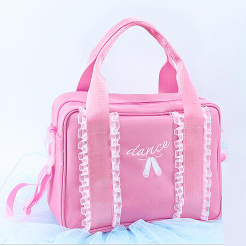 Embroidery Dance Shoes Lace Ballet Dance Bags Kids... – Grandado
