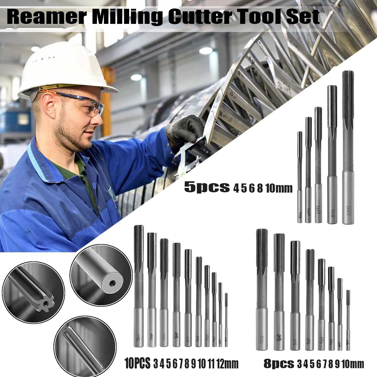 Hss H7 Ruimer Machine Hss Rechte Shank Frezen Ruim... – Vicedeal