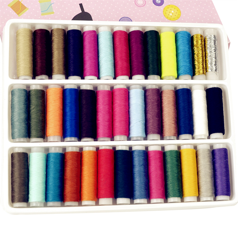 39 Colors Sewing Thread Polyester For Clothing Fab... – Grandado