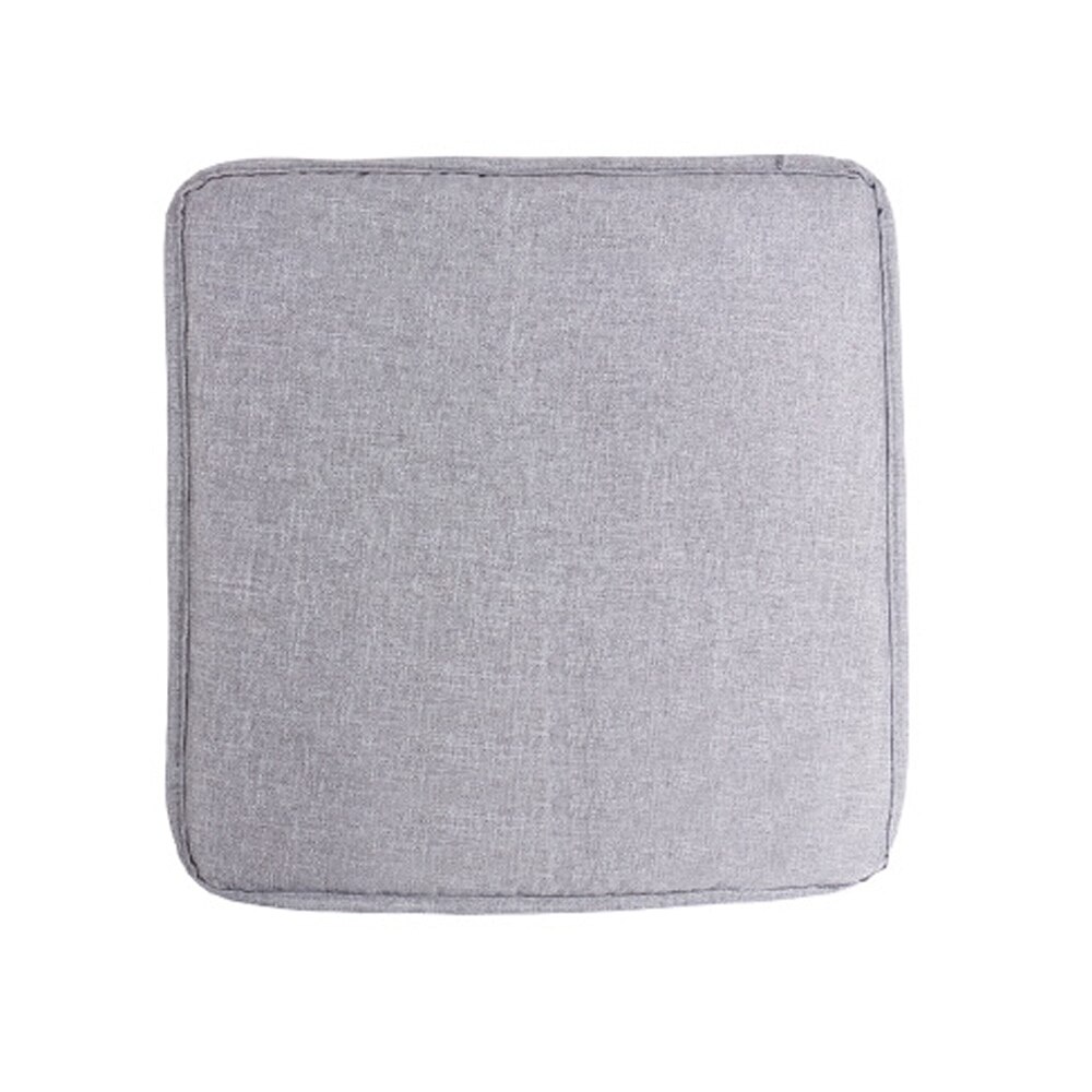 Solid Color Square Seat Pad Chair Cushion Red Non-... – Grandado