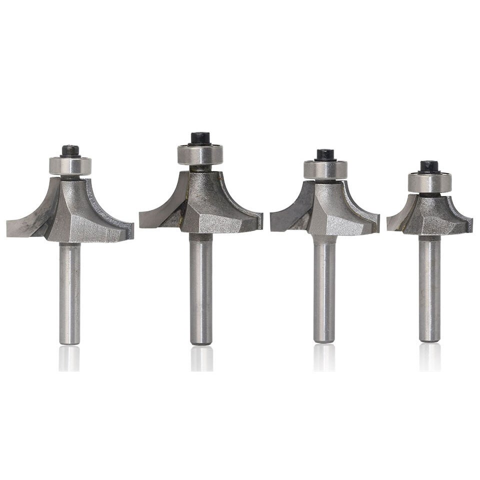 4PC/Set 1/4" 6.35MM Shank Milling Cutter Wood Carv... – Grandado