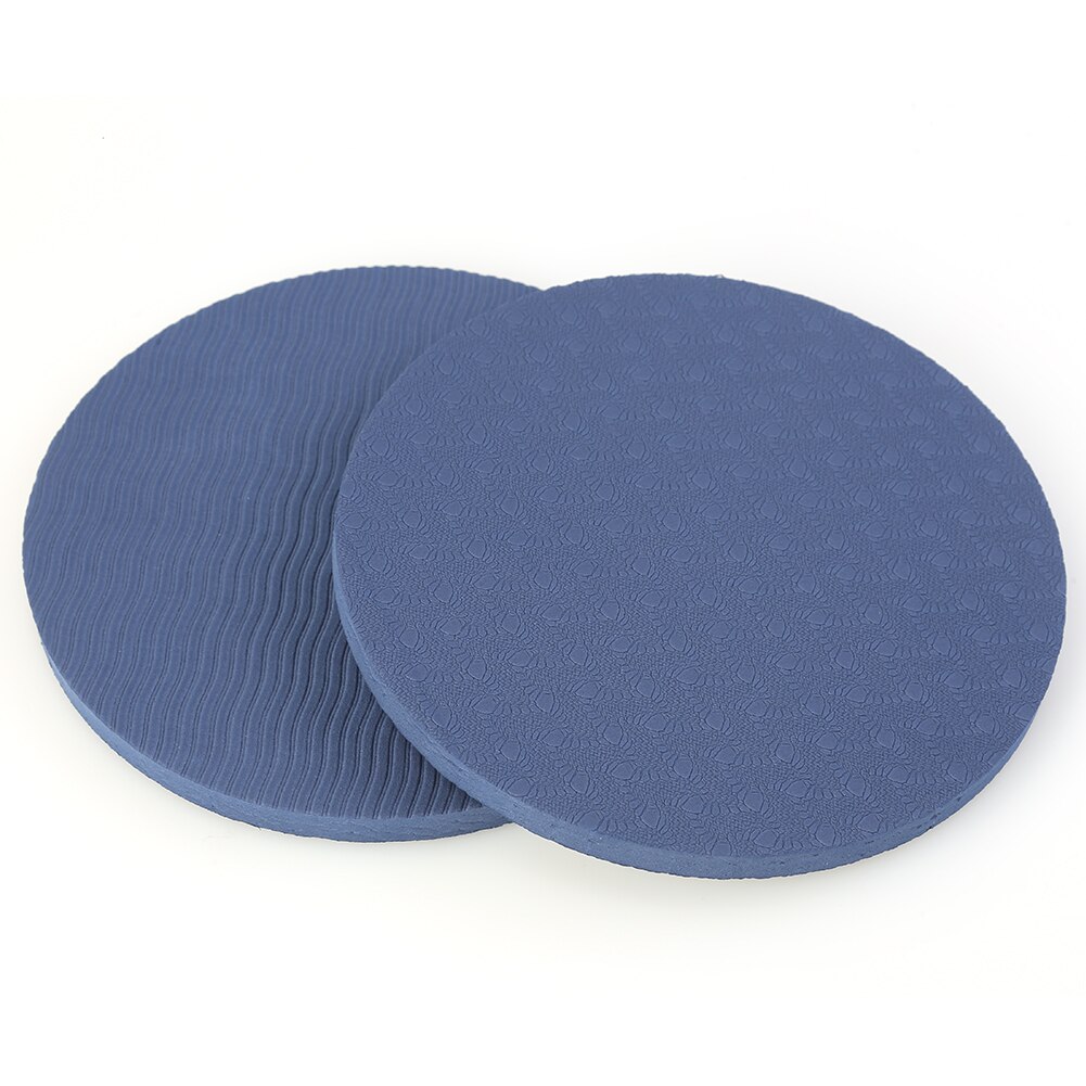 1 Pair Portable Yoga Mats Round Knee Pad Small Yog... – Grandado