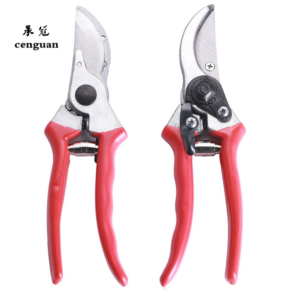 Style Red Handle Garden Pruning Shears Fruit Tree ... – Grandado