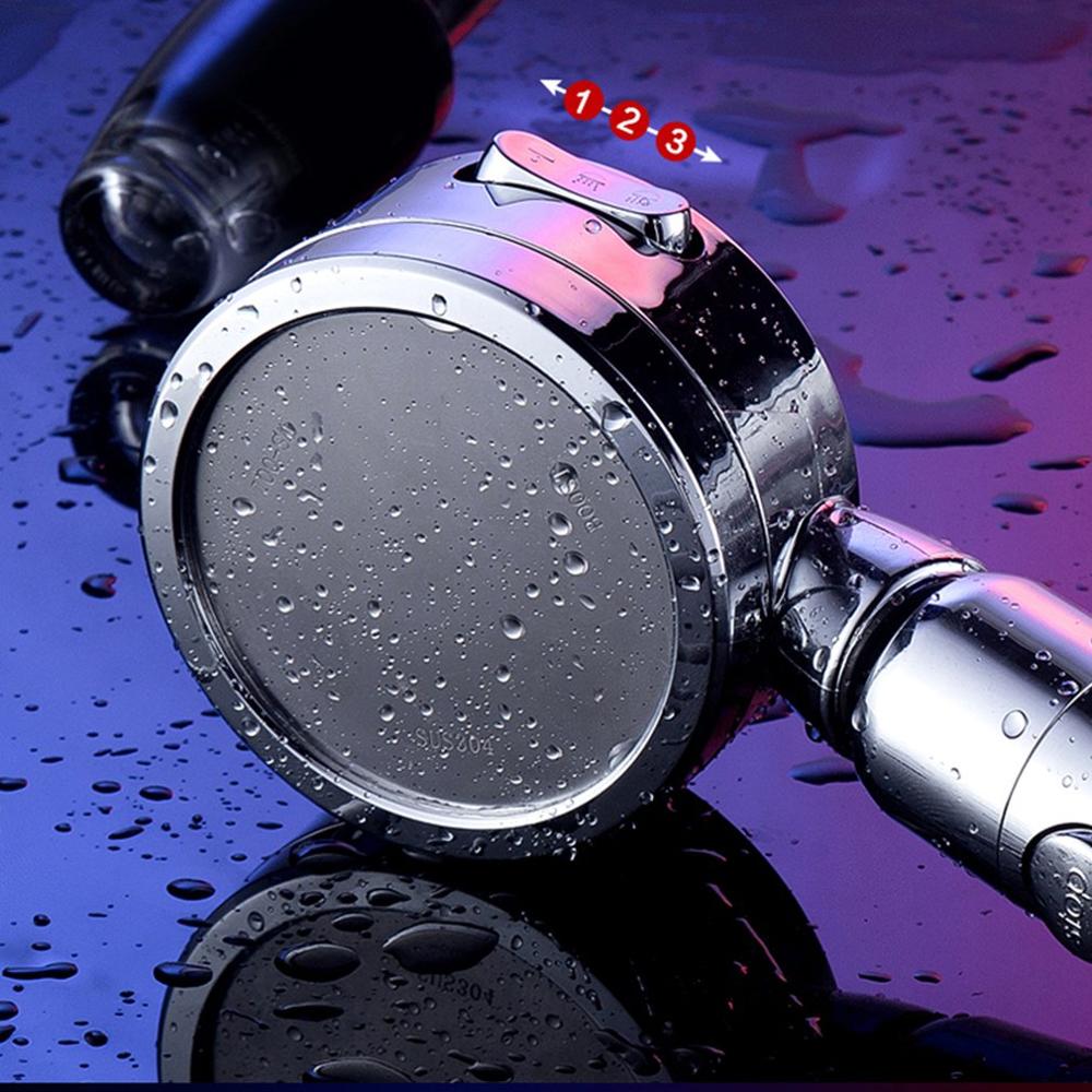 Shower Hand Shower One Button Water Stop Rotating ... – Grandado