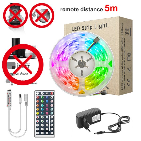 SMD 5050 Led Light Strip RGB wifi Led Strip Non Wa... – Grandado