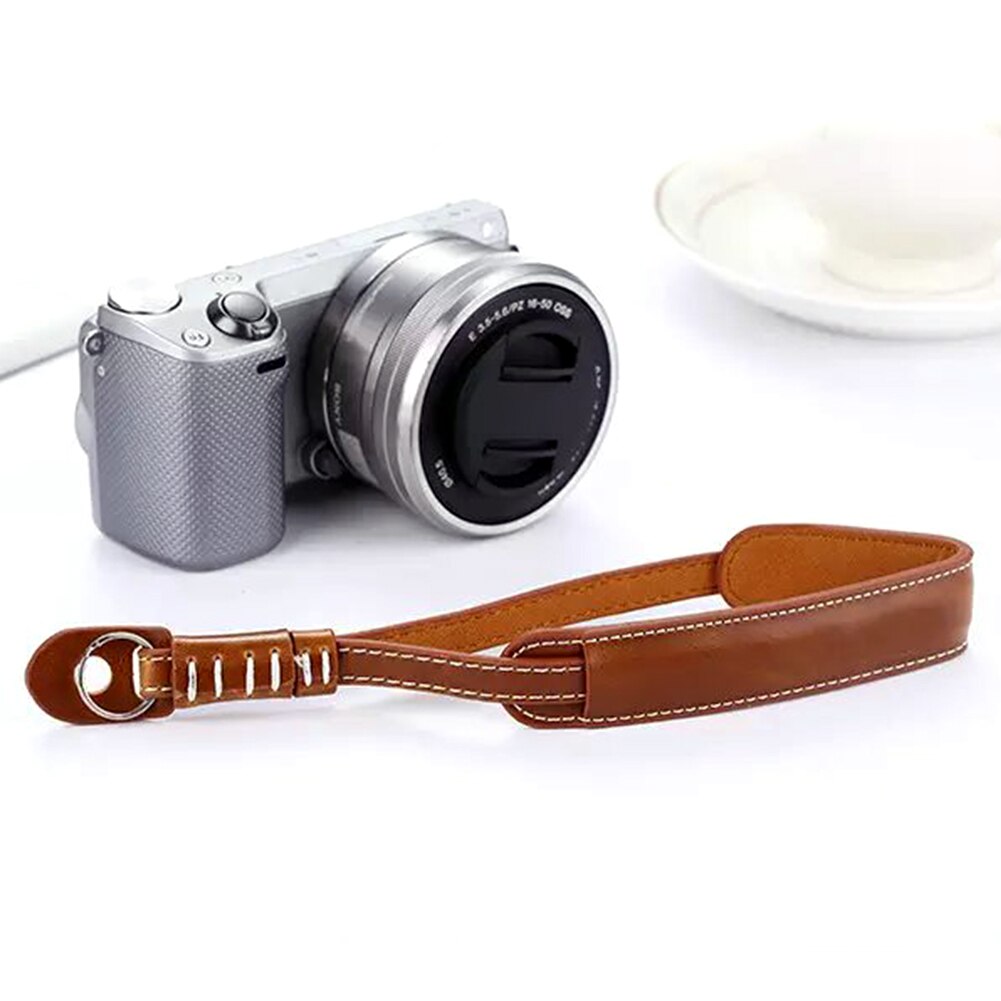 PU Leather Camera Wrist Hand Strap Grip For Sony A... – Grandado