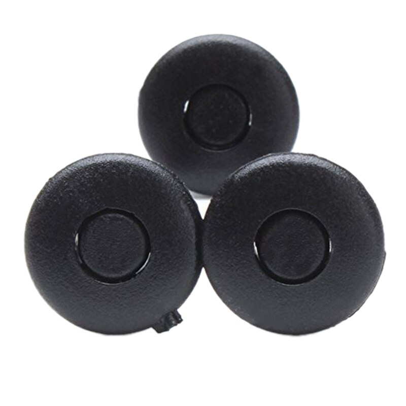 100Pcs 6mm Black Rivet Fairing Body Trim Panel Fastener Screw Clips for ...