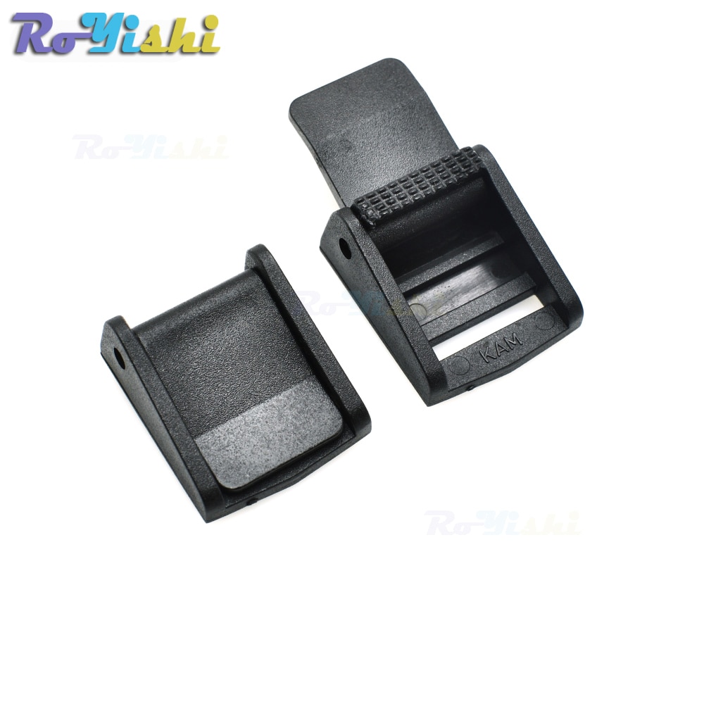 3/4" Cam Buckles Plastic Black Toggle Clip Ba... – Grandado
