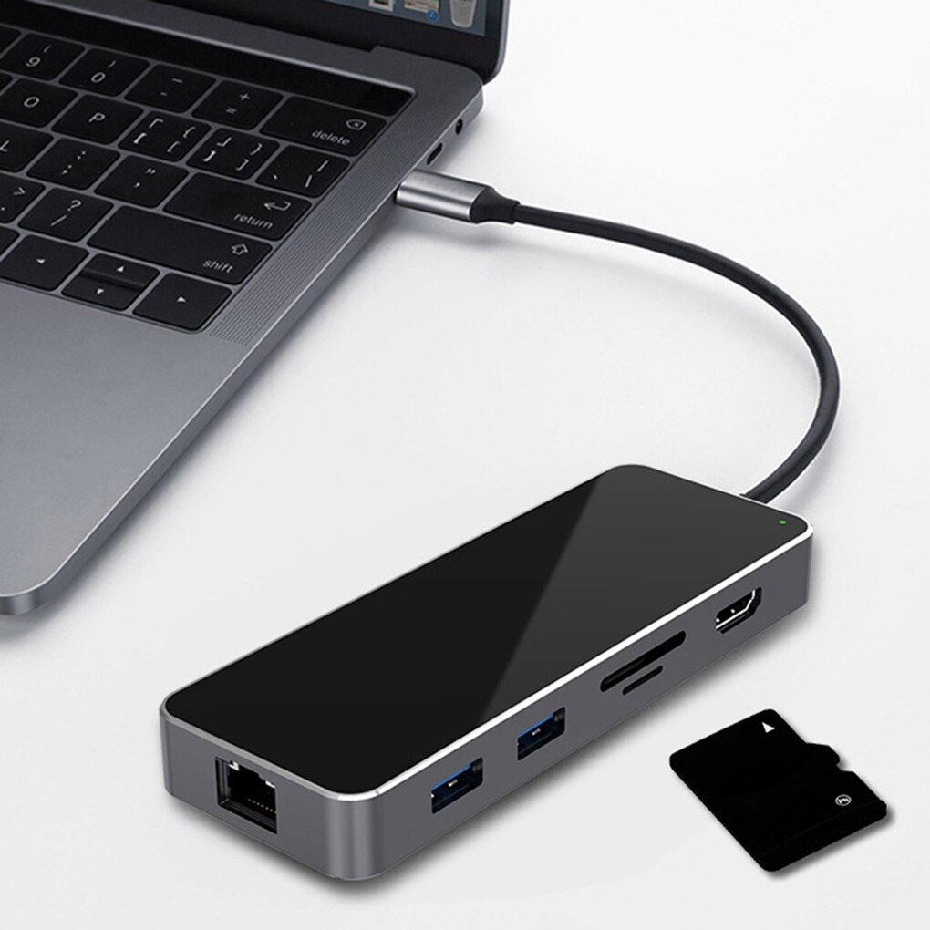 11-in-1 Adapter USB C Hub Typ-C Laptop Adapter USB... – Vicedeal