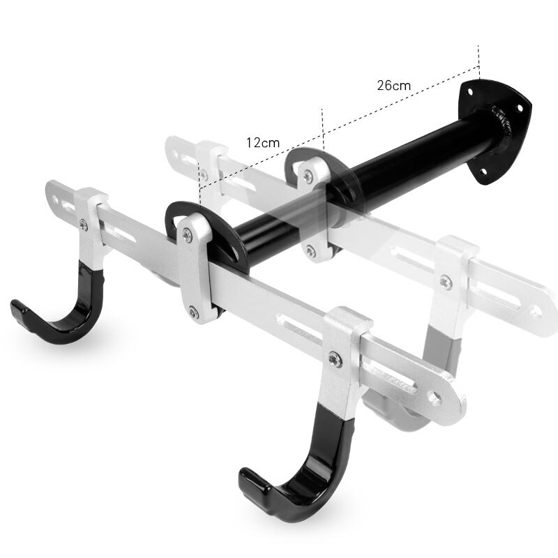 Bicycle Storage Rack Wall Mount 50 KG Capacity Rus... – Vicedeal