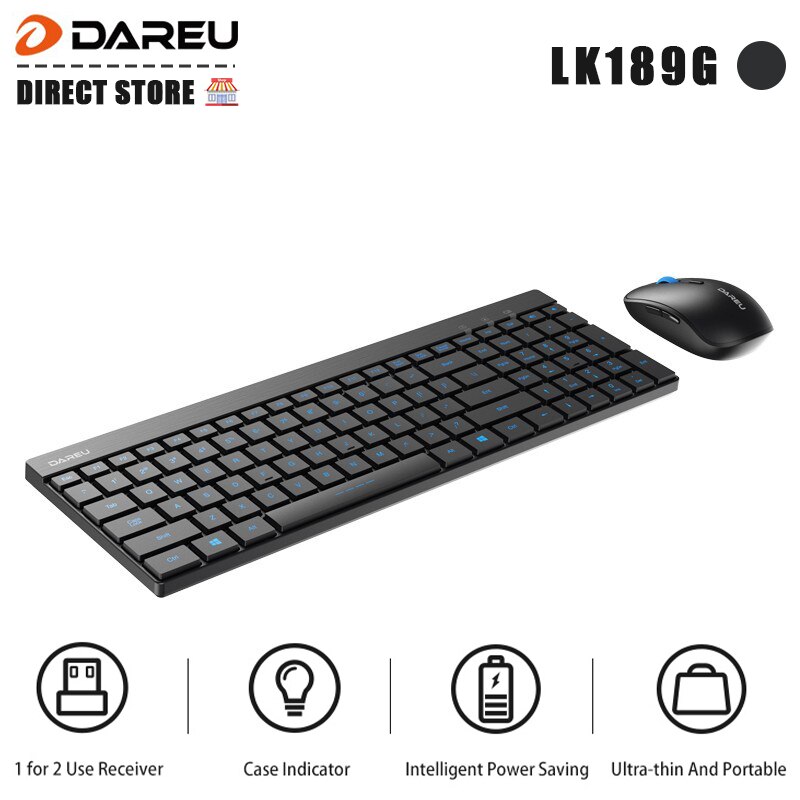 DAREU LK189G 2.4G Wireless NANO Receiver Ultra Thi... – Vicedeal