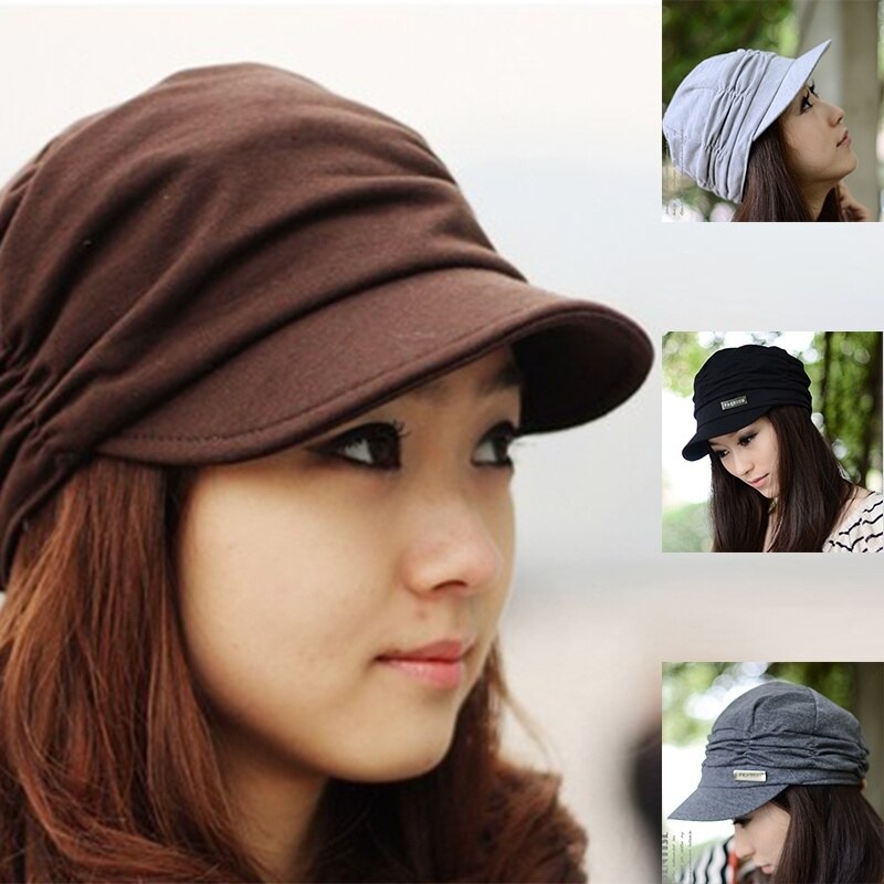 Women Fold Hat Style Autumn Spring Weaving Cotton ... – Vicedeal