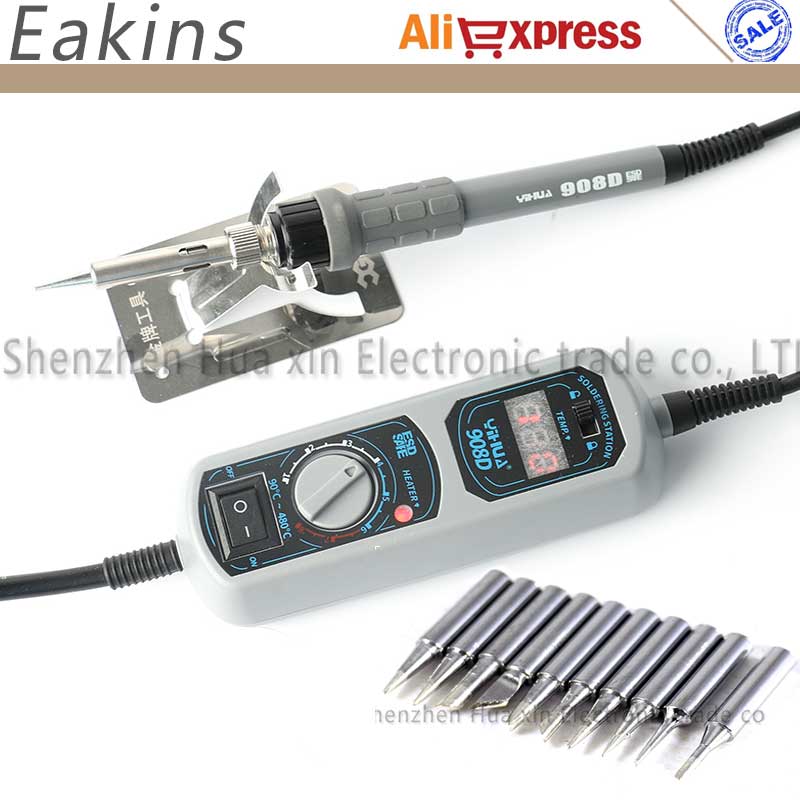 YIHUA 908D Adjustable Thermostat Electric Solderin... – Grandado