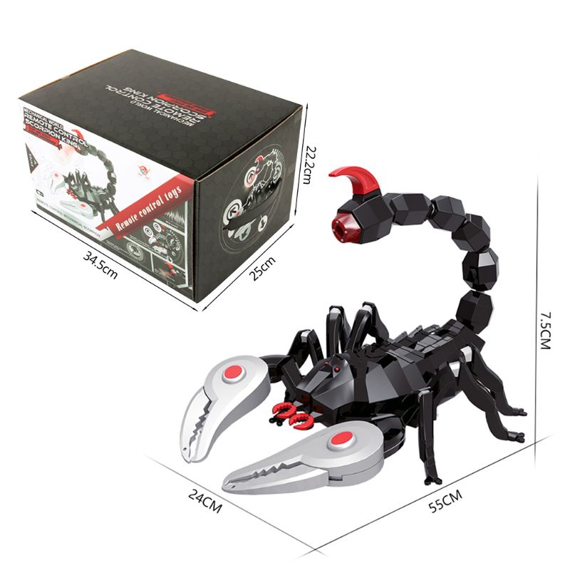 Realistic RC Scorpion Remote Control Infrared Soun... – Vicedeal
