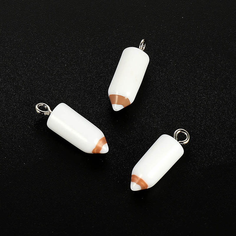 10pcs Multicolor Resin Pencil Charm Crayon Pendant... – Grandado
