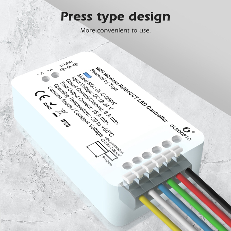 Gledopto Wifi Led Controller Rgbcct Tuya Smart Lev... – Vicedeal