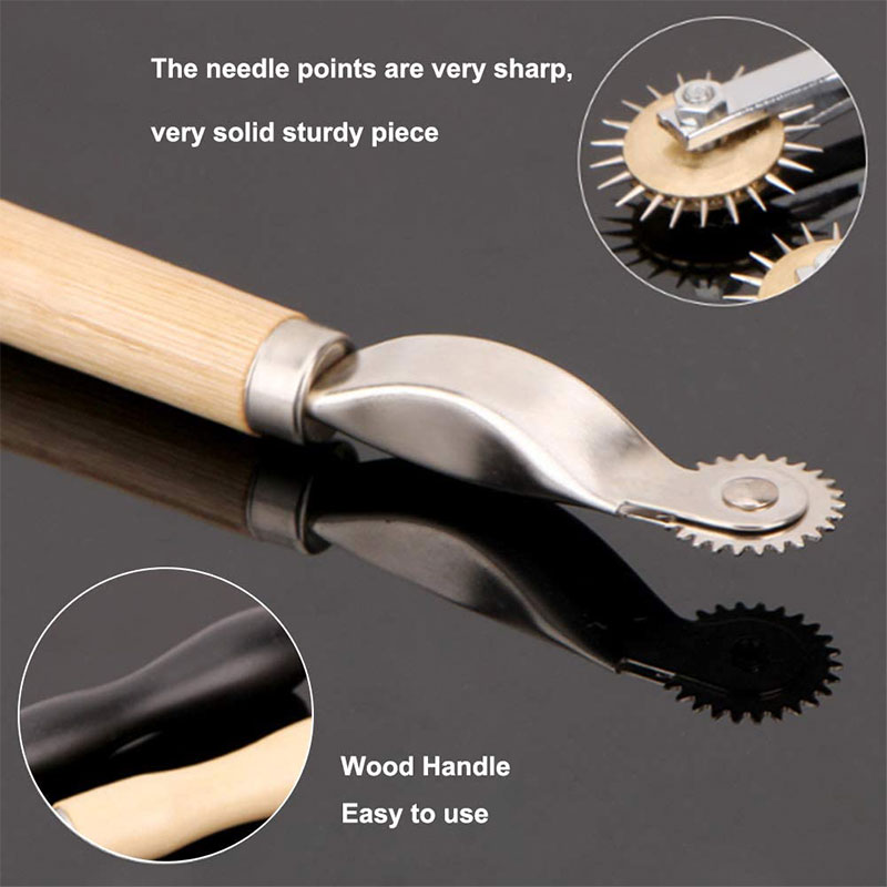 Tracing Wheel - Stitch Marking Spacer, Leather Nee... – Vicedeal