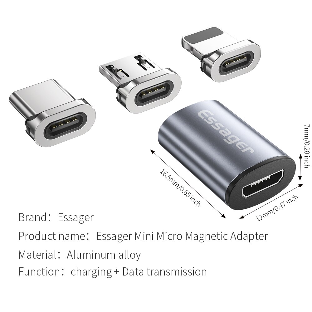 Essager Magnetische Micro Usb Adapter Voor Iphone ... – Grandado
