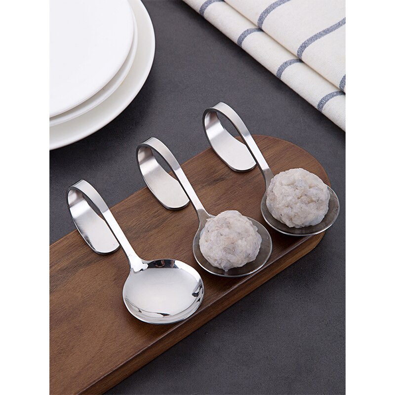 Stainless Steel Bending Shrimp Spoon Pot Bending H... – Vicedeal