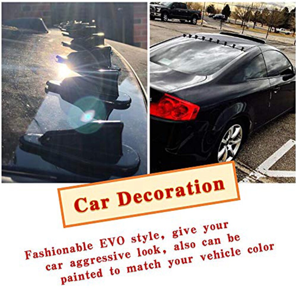 Auto Dak Fin Auto Spoiler Universele Tuning Dak Di... – Grandado