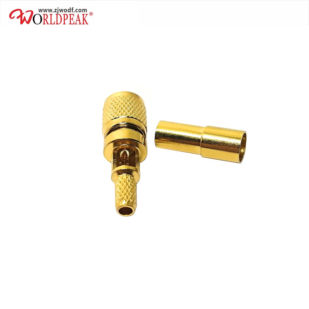 Gold plated 10-32 microdot connector male ( plug )... – Grandado