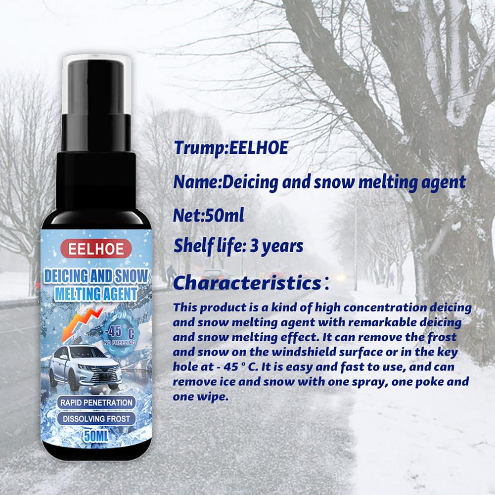 50/100/120ml Snow Quick Melting Agent Spray Liquid... – Grandado