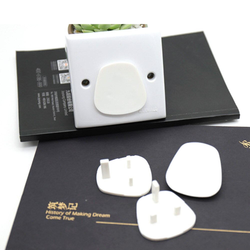 10Pcs UK Plug 3 Hole Power Socket Outlet Cover Bab... – Grandado