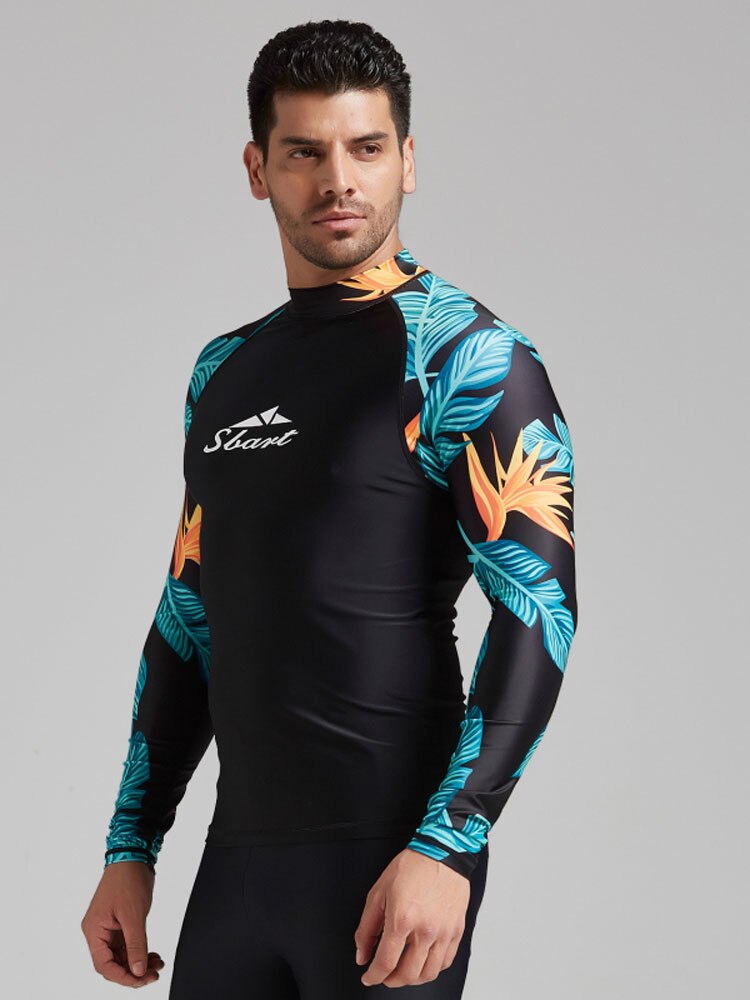 UV Protection Quick Dry Compression Rash Guard Men... – Grandado