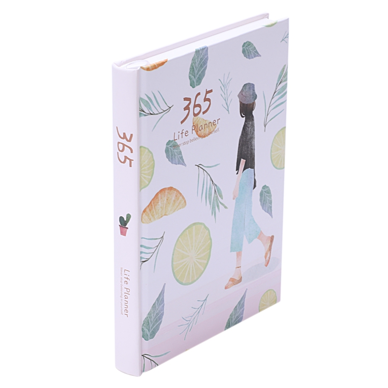 Hardcover Year Plan Notebook 365 Days Inner Page M... – Grandado