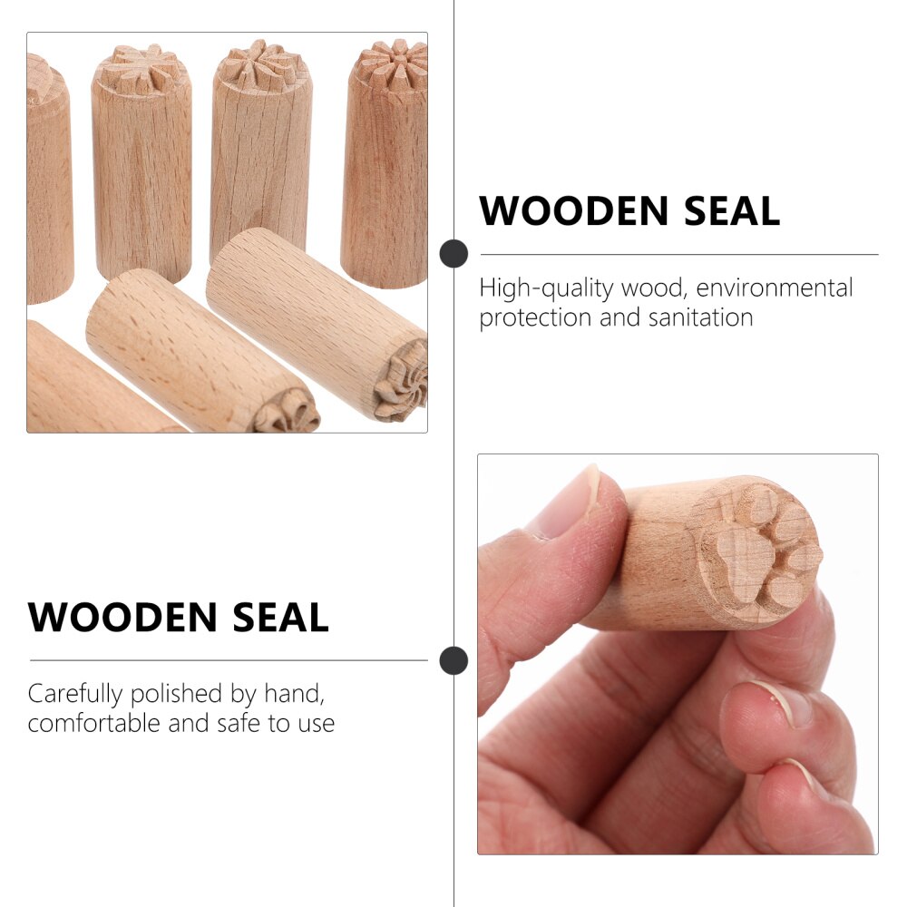 Practical Hand Carved Stamps DIY Clay Pottery Prin... – Vicedeal