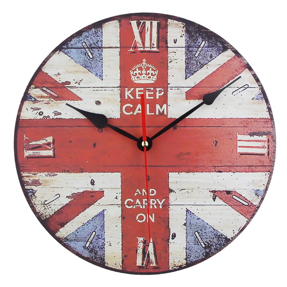 Wooden Wall Clock Brief Modern Clock Silent Home O... – Grandado