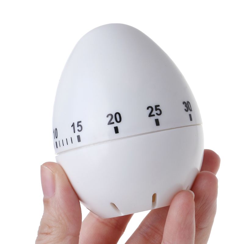 Egg Shape 60 Minute Mechanical Timer Countdown Ala... – Grandado