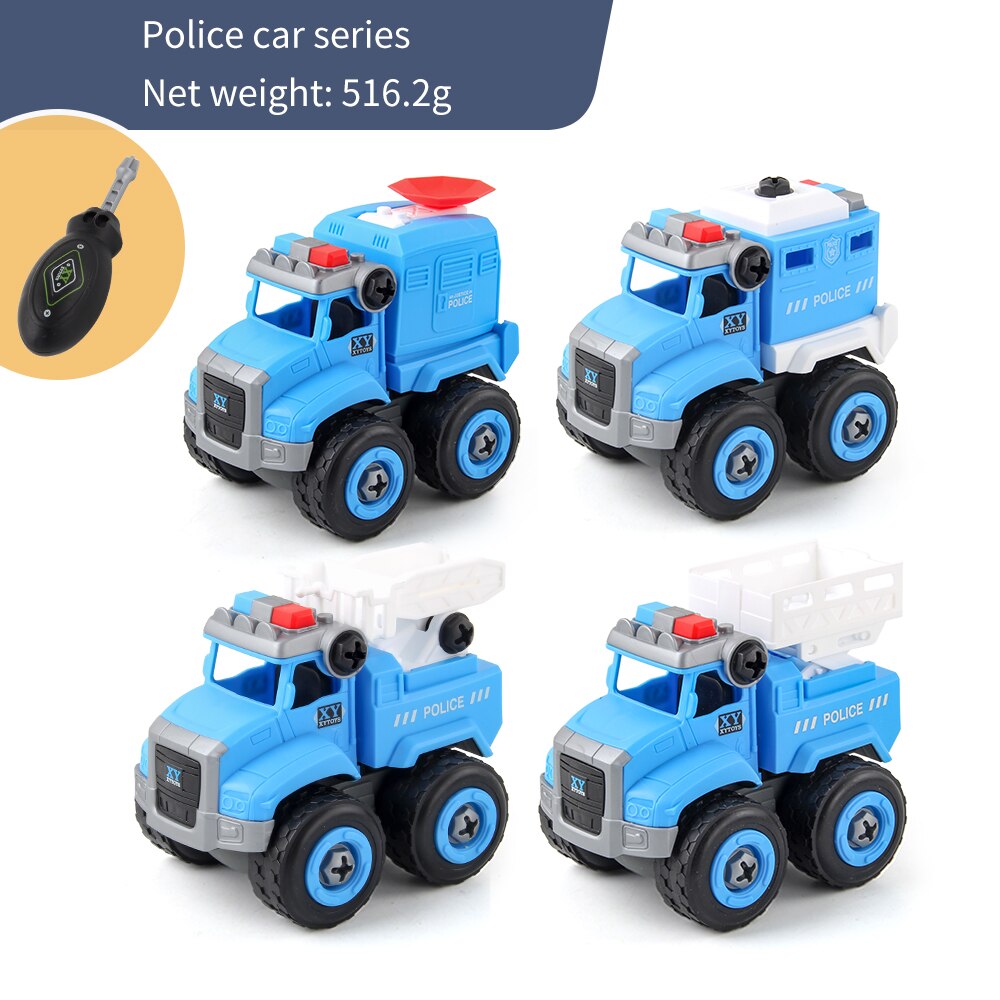 Mksafn 4pcs Construction Vehicle DIY Assembly Scre... – Grandado