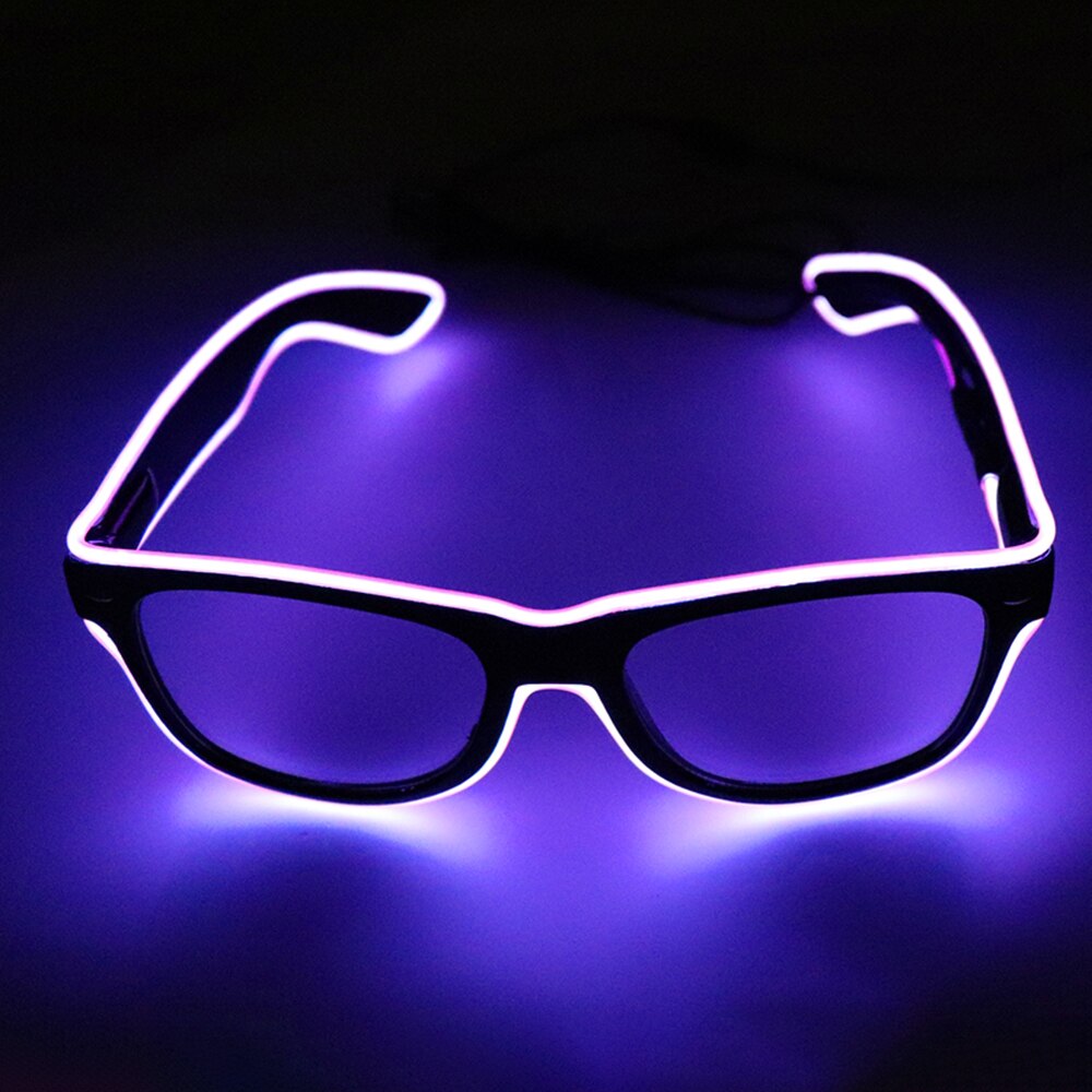 LED Glasses Light Up Shades Flashing Luminous Rave... – Grandado