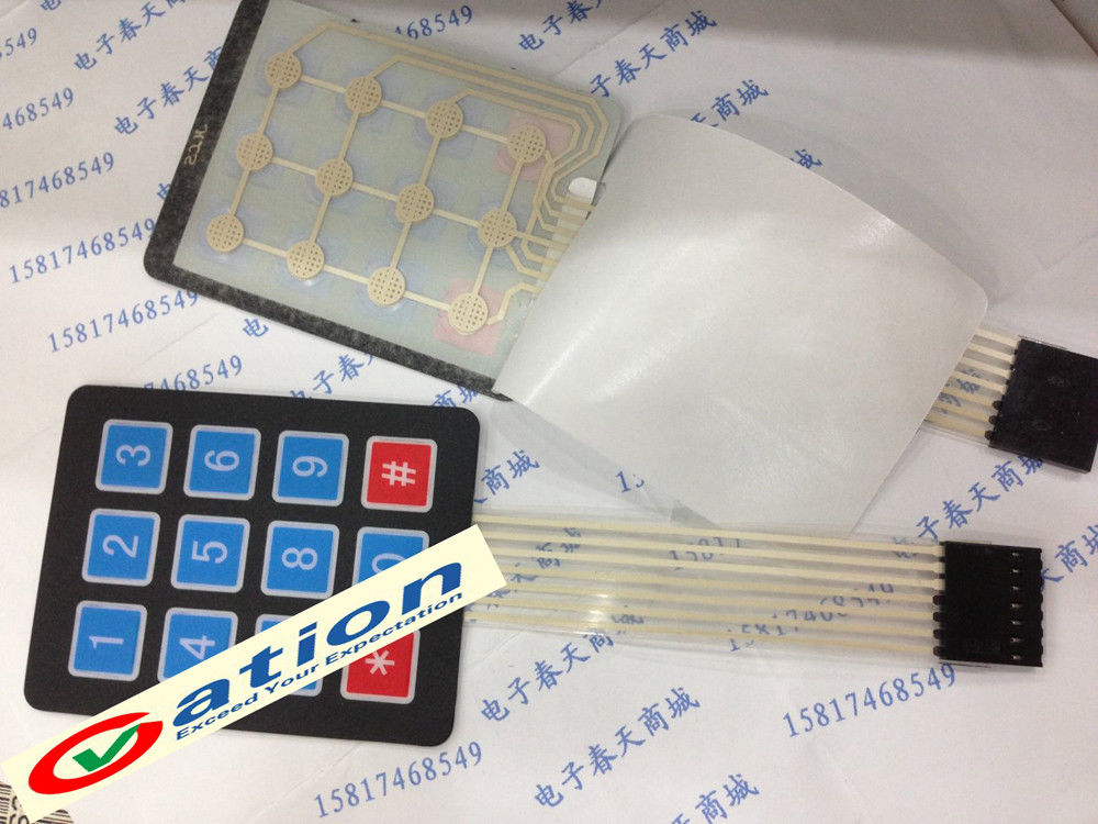 Clavier matriciel à Membrane 3x4 – Grandado