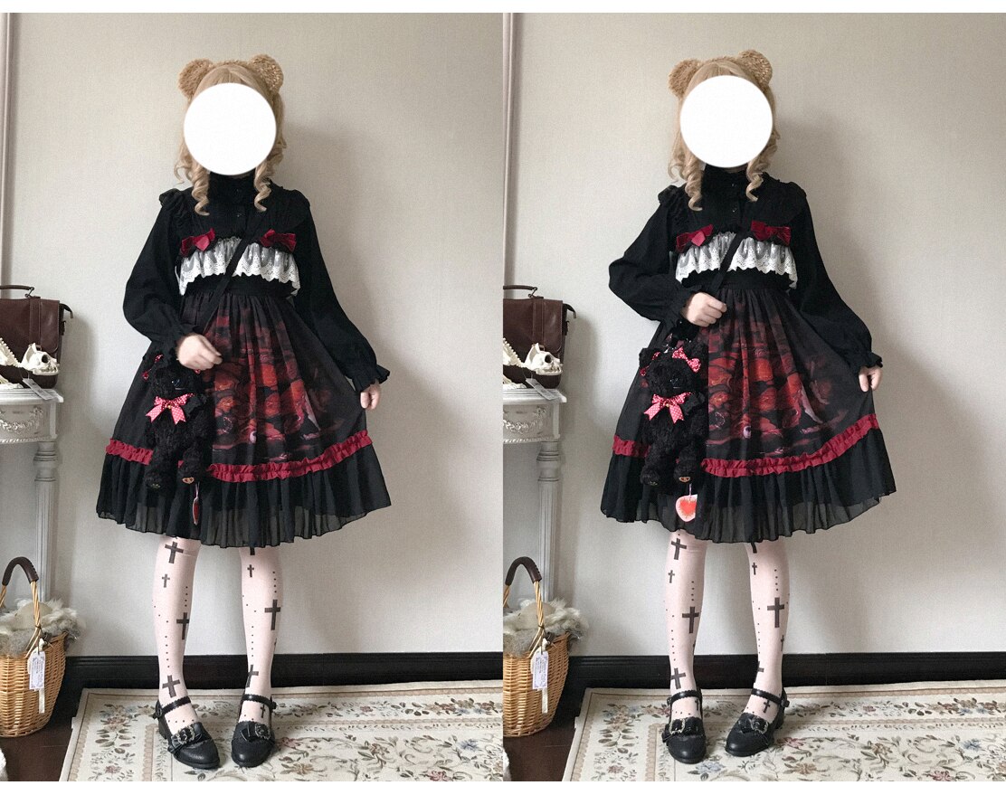 Gothic palace sweet princess lolita dress vintage ... – Grandado
