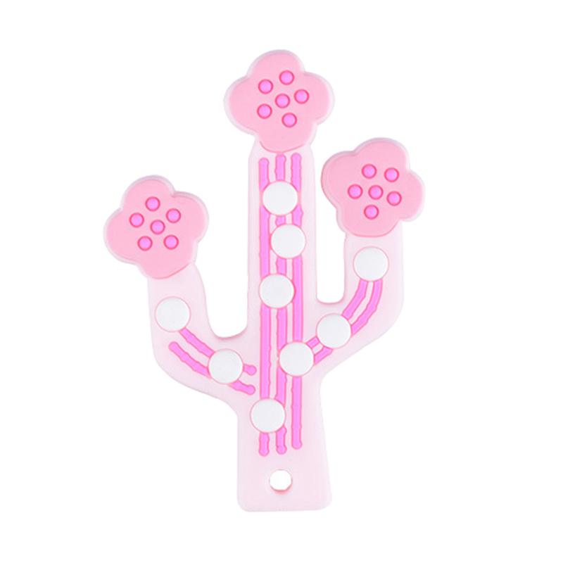 Baby Boys Girls Cactus Silicone Teether Baby Teeth... – Vicedeal
