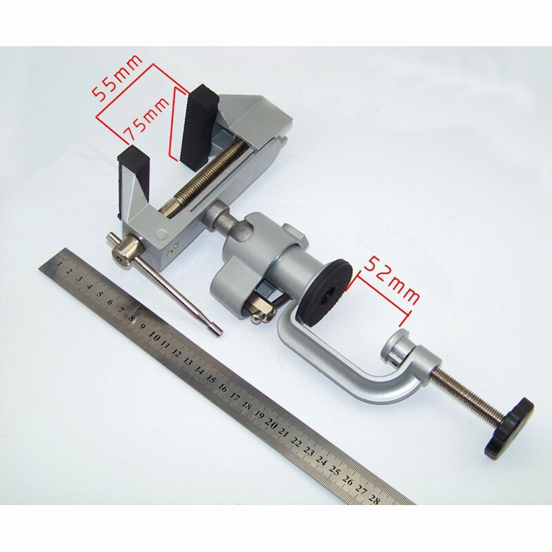 mini table torno vise Universal Aluminum Alloy 360... – Grandado