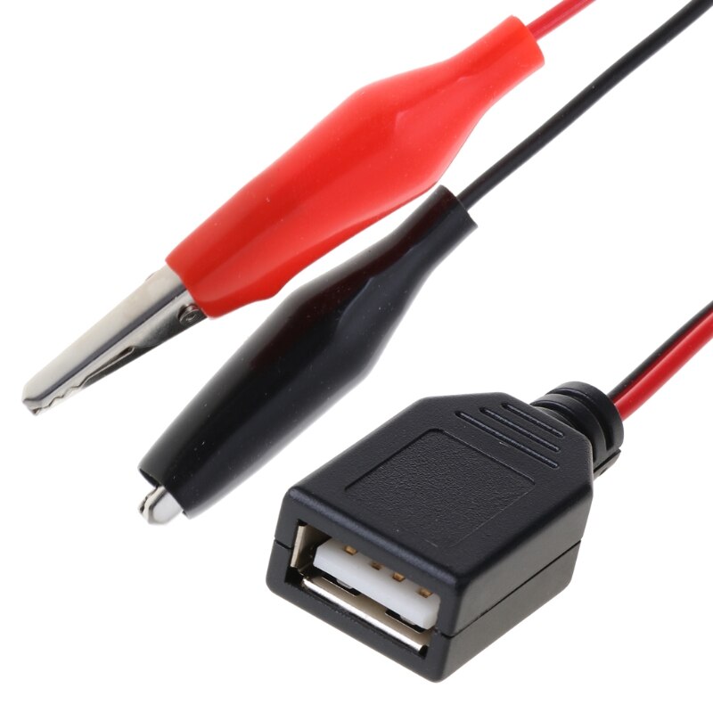 Copper Alligator Clips with Wire Female USB Connec... – Vicedeal