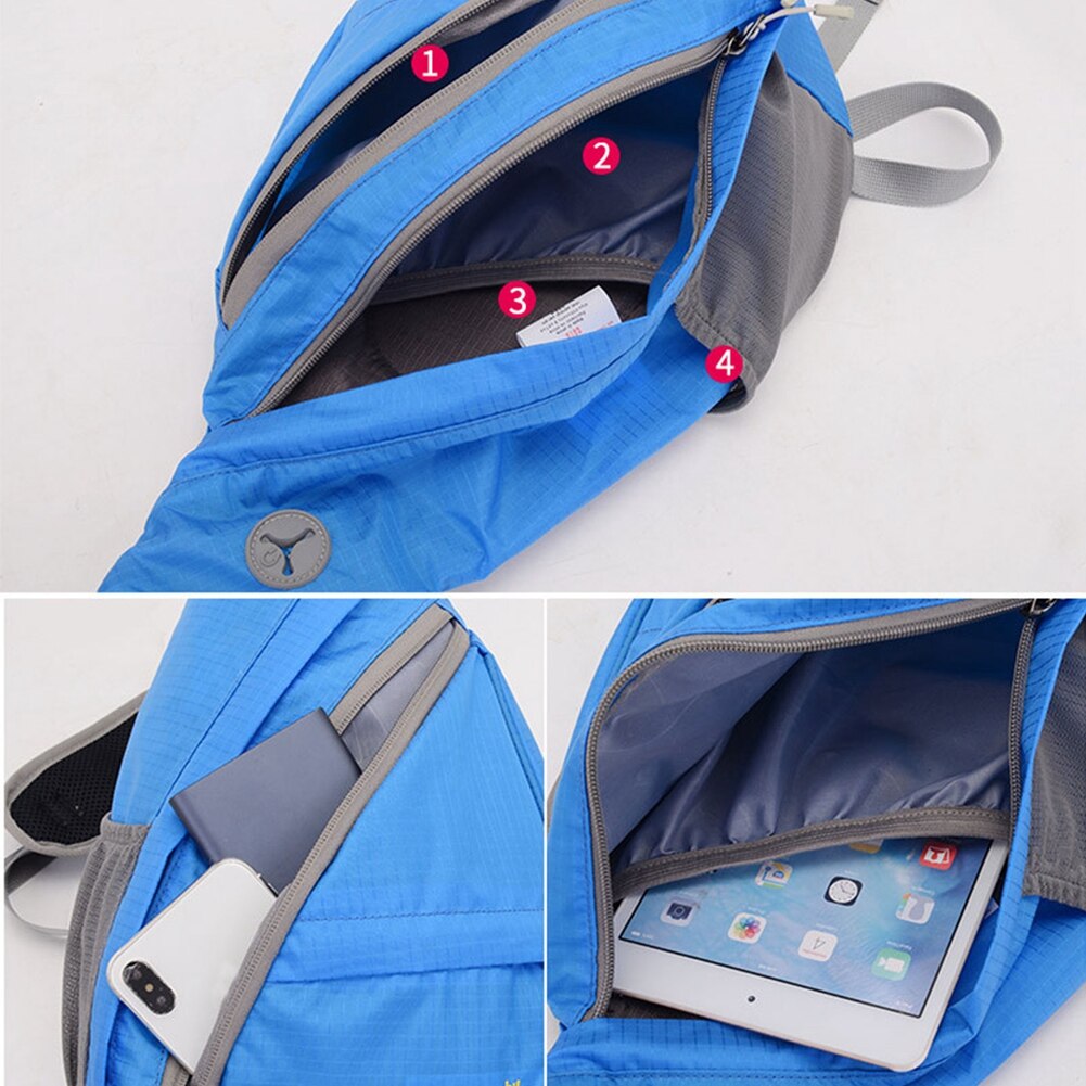 Crossbody Shoulder Travel Backpack Chest Bag Cross... – Grandado