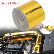 100 X 5cm Heat Shield Wrap Tape Fiberglass Heat In... – Grandado
