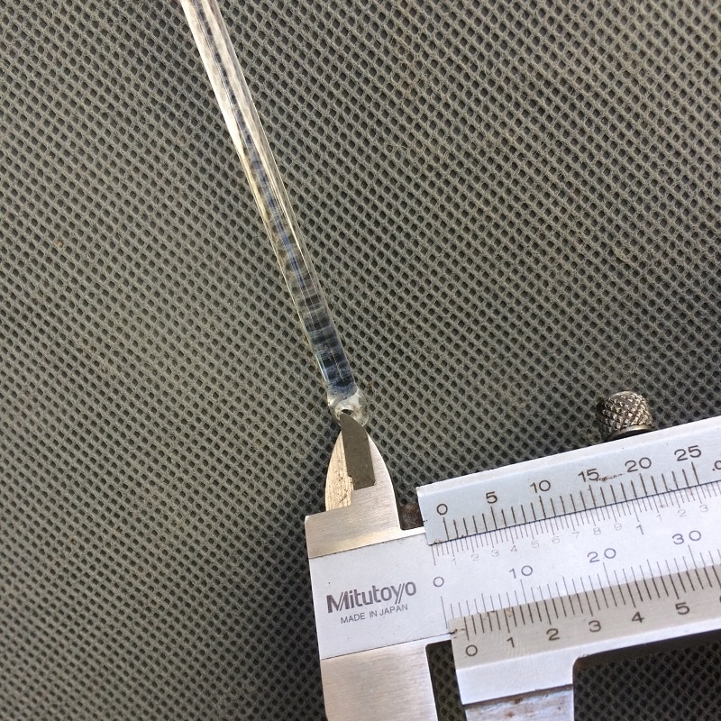 10pcs/lot 6*200/250MM round crystal glass rod pris... – Grandado