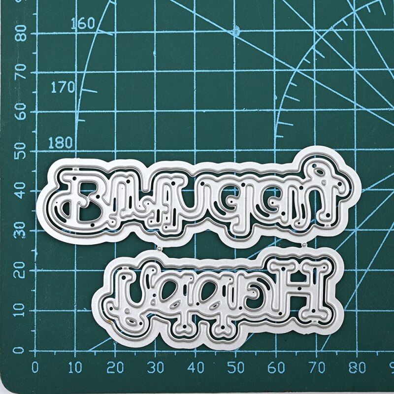InLoveArts Happy Birthday Words Metal Cutting Dies... – Grandado